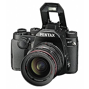 Pentax KP 24.32 Ultra-Compact Weatherproof DSLR with 3" LCD, Black