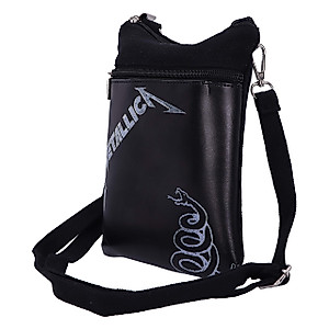 Nemesis Now Officially Licensed Metallica The Black Album Shoulder Bag, Stone, 23cm, B5380S0