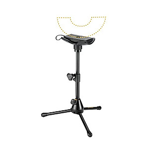 Hercules DS553B Tuba/Euphonium Performer Stand Black
