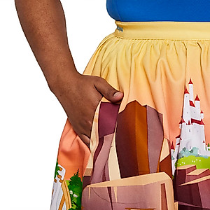Loungefly Stitch Shoppe Disney Snow White: Smile and a Song Sandy Skirt, Size Extra-Small