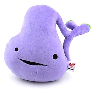 I Heart Guts Gallbladder Plush Toy - You’ve Got Gall! - 8" Educational Organ Stuffed Animals - Gallbladder Surgery Recovery Gifts, Ideal for Doctors, Nurses, Graduation