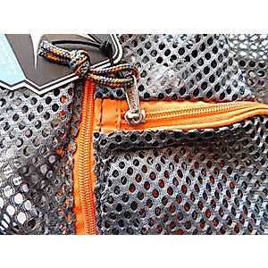 Eastsport Orange Sporty Mesh Trap Single Strap Backpack