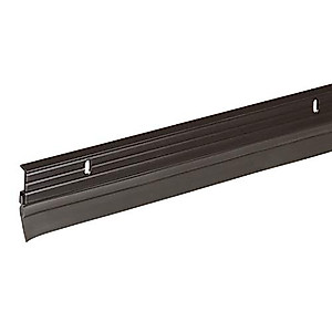 Frost King Premium Aluminum And Vinyl Door Sweep 1-5/8-Inch by 36-Inches, Brown - B59/36H