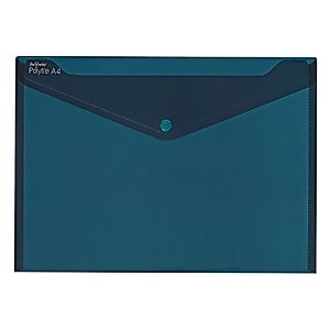 Snopake A4 Fusion Polyfile Popper Wallet – Fusion Assorted [Pack of 5] Ref: 15643