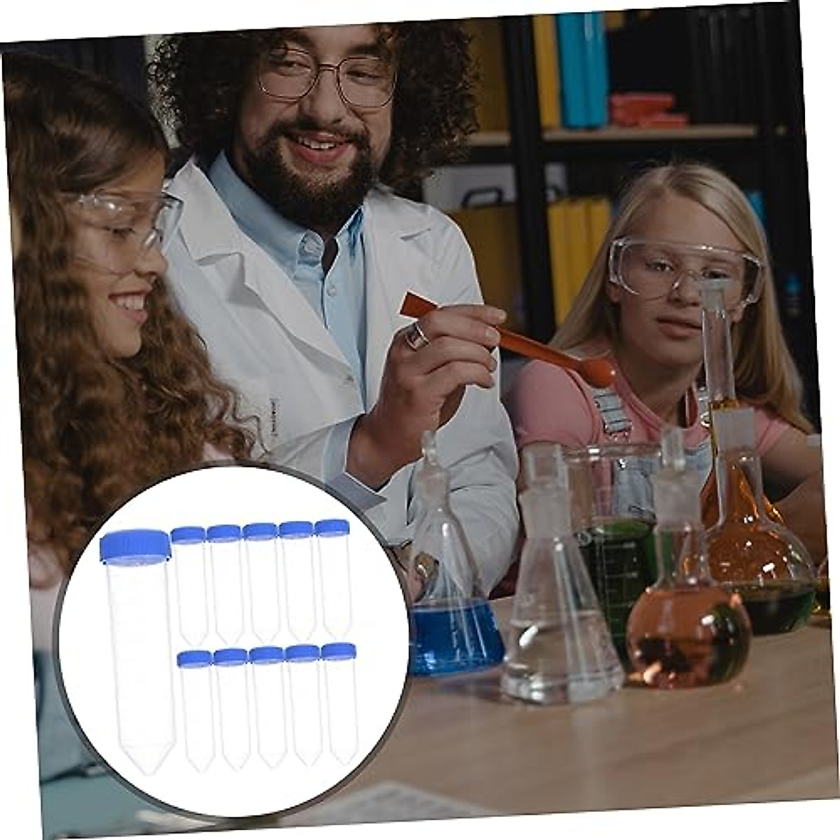 50pcs Tube Laboratory Supplies Tube Can Tube Container