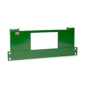 Titan Attachments Skid Steer Quick Tach Adapter Converts to John Deere Hook and Pin Style Connection, Green Finish, 3000 LB Capacity, No Welding