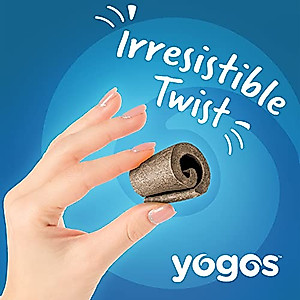 Fruitables Real Yogurt Treats – Roll-Up Dog Treats – Blueberry Flavor – Natural Ingredients – 12 Ounces