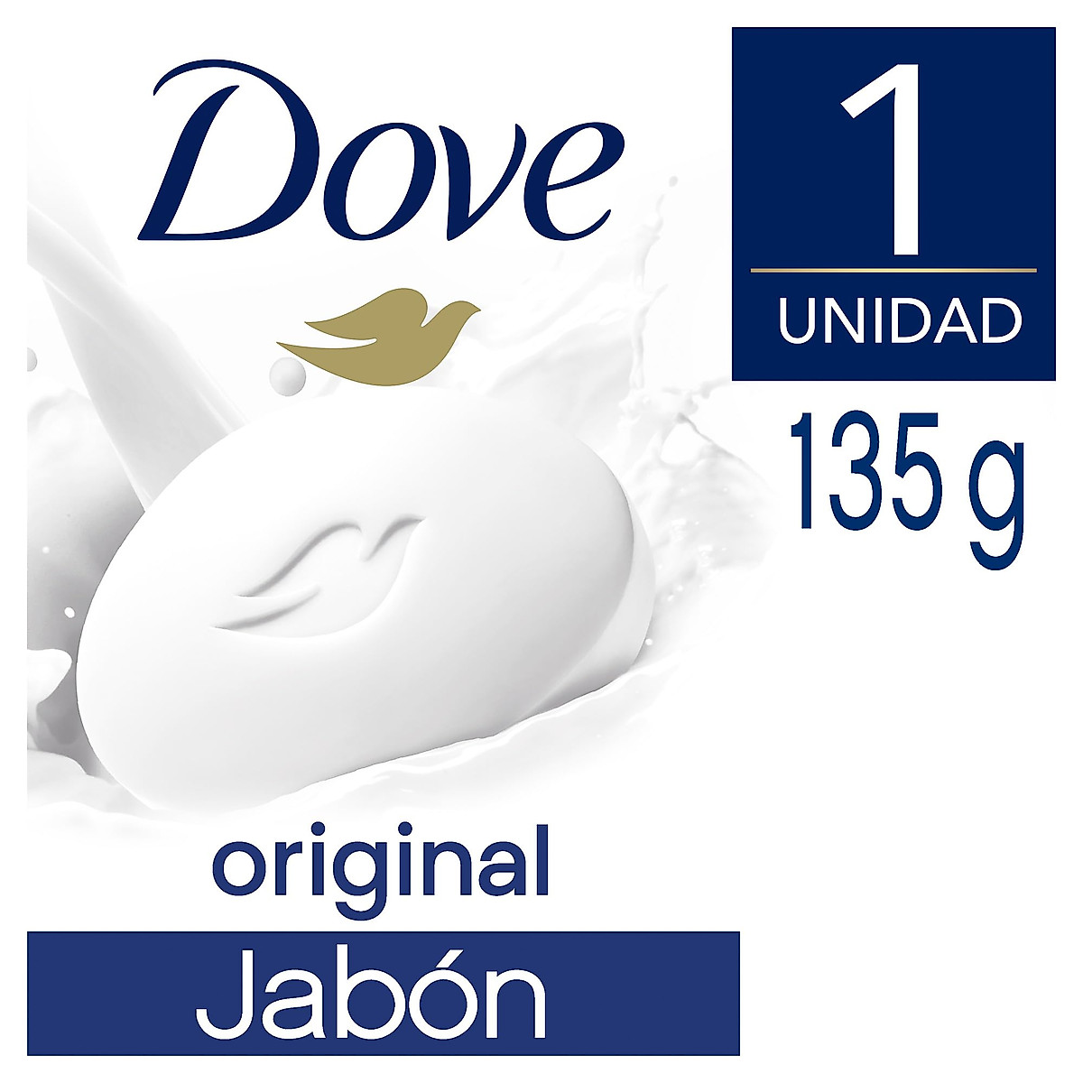 Dove Soap Original 4.75 Ounce / 135g, 4.75 Fl Ounce
