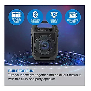 Pop-Up Movie Theater Kit with Projector BT Speaker and Screen 1080i 120'' HDMI