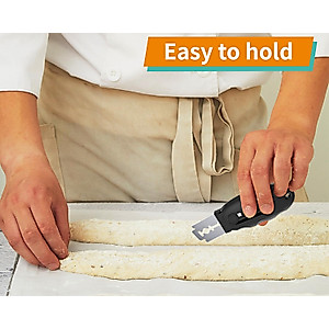 Ansbell Extractable & Magnetic Bread Lame Dough Scoring Tool with 5 Razor Blades,Professional Sourdough Scoring tool for Sourdough Bread Baking & Bread Making Tools,Perfect Bread Scoring Tool