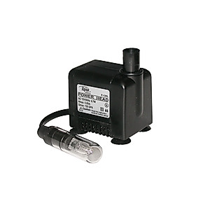 Alpine Corporation P120L Fountain Pump, 2"L x 2"W x 2"H, Black