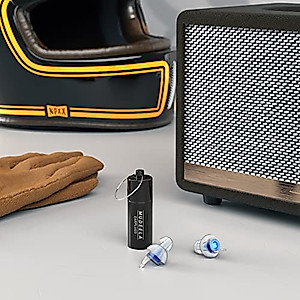 Ear Plugs, High Fidelity Concerts Earplugs-Mudeela 3 Pair Noise Reduction Festival Earplugs, 23db Protection, Musicians Earplugs for Concert, DJ, Motorcycle, Loud Music, Invisible Ear Plugs