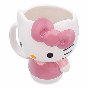 Sanrio Hello Kitty 3D Sculpted Ceramic Mug | Holds 20 Ounces