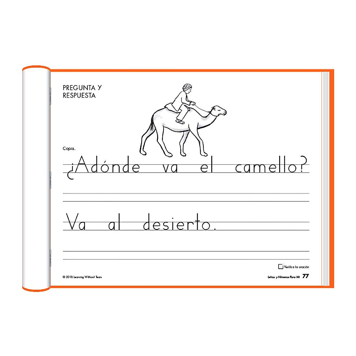 Learning Without Tears Letras y Números para Mí (Student Edition, Spanish)- Handwriting Without Tears- Kindergarten, Shapes, Letters, Numbers, Coloring- for School and Home Use