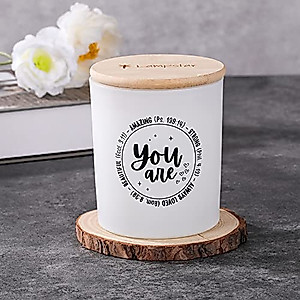 Candle Gift for Coworkers, Boss, Best Friend, Teacher, Nurse, House Warming, Going Away Candle Lavender (You are Amazing - Lavender, 10oz)