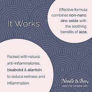 Noodle & Boo The Best Diaper Rash Ointment, Multi Purpose Baby Skin Care Zinc Oxide Ointment For Diaper Rash Prevention, Treatment & Relief, 10 Oz.