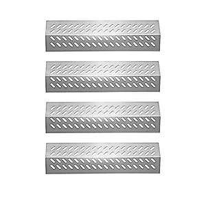 Kalomo 16GA Stainless Steel Grill Heat Plates Shield Burner Covers Flame Tamer BBQ Gas Grill Replacement Parts for Bull Angus 47628, 47629, Brahma 57568, Outlaw 26039, Lonestar Select 87049, Cal Flame