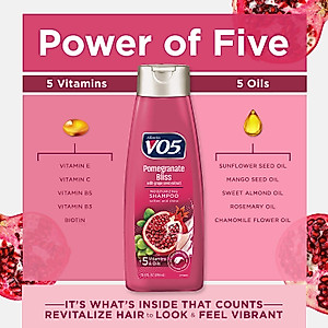 Vo5 Sh Herbal Esc Pom & G Size 12.5z Vo5 Shampoo Herbal Escapes Pomegranate & Grapeseed 12.5z