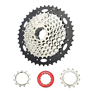 CYSKY 8 Speed Cassette 8Speed 11-42 Cassette Fit for Mountain Bike, Road Bicycle, MTB, BMX, Sram Sunrace Shimano ultegra xt (Light Weight)