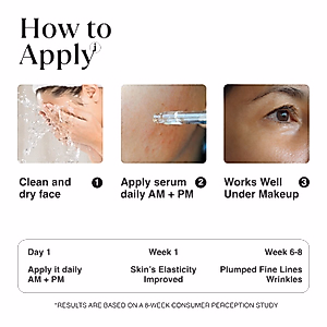 MATKAS Korean Triple Pure Hyaluronic Acid Serum for Face + 2% Niacinamide B3 + Vitamin B5 + 8 Peptides for Deep Firming, Plump Wrinkles, Hydrating Dewy Skin, Anti Aging Acido Hialuronico Facial Serum