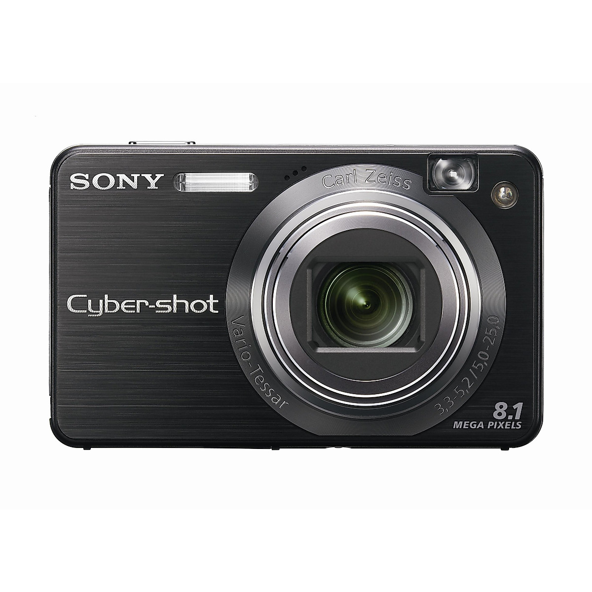 Sony Cybershot DSCW150/B 8.1MP Digital Camera with 5x Optical Zoom with Super Steady Shot (Black)