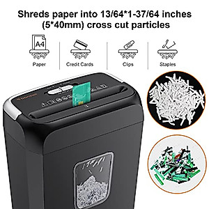 Bonsaii C237-B Shredder and 24-Pack Lubricant Sheets