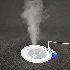ToToT 2PCS 16mm Ultrasonic Mist Maker Fogger Ceramics Discs Atomizer Humidifier Accessories with Wire and Sealing Ring