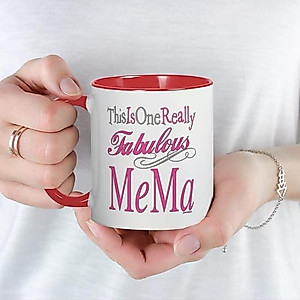 CafePress Fabulous Mema Mug Ceramic Coffee Mug, Tea Cup 11 oz