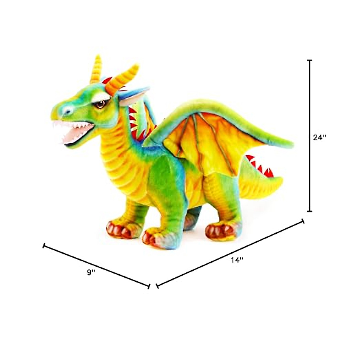 TigerHart Drevnar The Dragon - 24 Inch Stuffed Animal Plush
