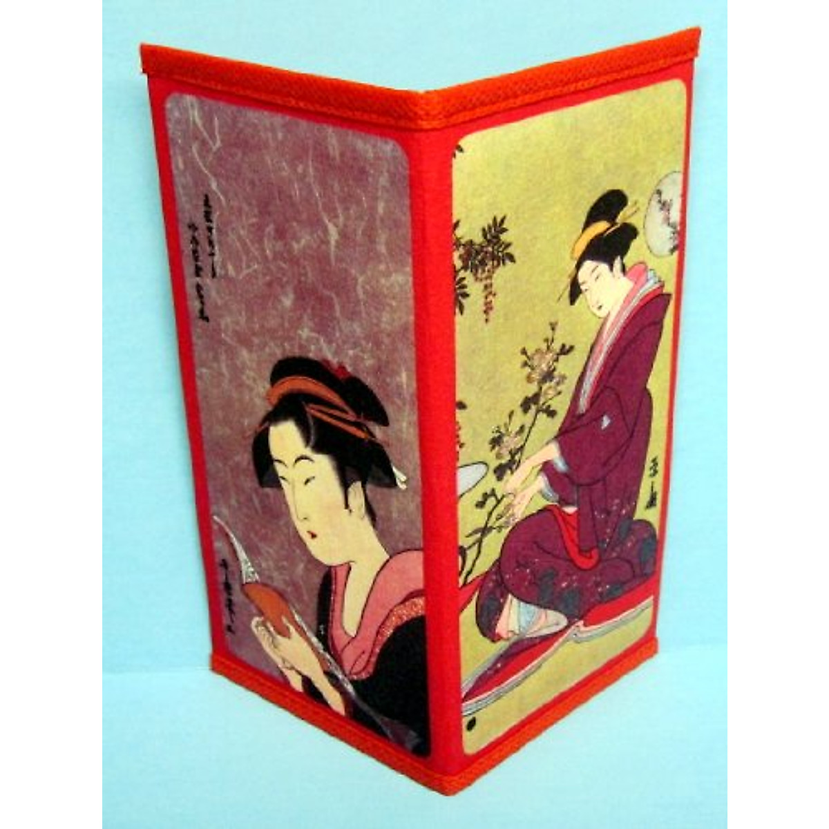 Set of 4 Japanese Rice Paper Wallets Style Group"A"