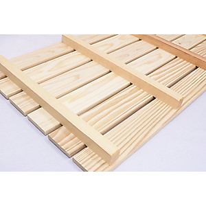 Ichihara Wood Workshop Slatted Wooden Bath Slatted Wood Water Cedar Medium 33.5 x 18.5 x 1.6 inches (85 x