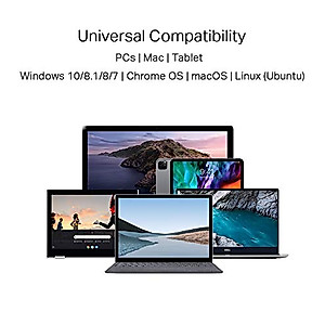 TP-Link USB C To Ethernet Adapter(UE300C), RJ45 To USB C Type-C Gigabit Ethernet LAN Network Adapter, Compatible With Apple MacBook Pro 2017-2020, MacBook Air, Surface, Dell XPS And More, White