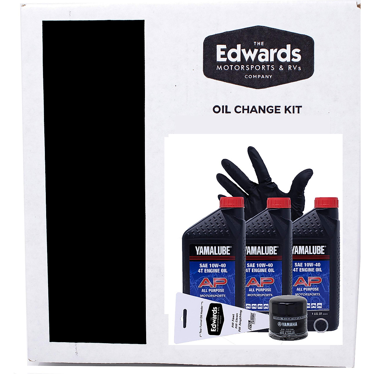 Edwards Oil Change Kit fits 2019-2021 Yamaha Grizzly EPS Kodiak 700