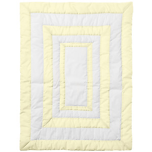 Baby Doll Bedding Modern Hotel Style Cradle Bedding Set, Yellow