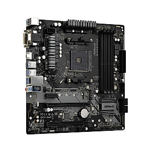 ASRock B450M PRO4 AM4 AMD Promontory B450 SATA 6Gb/s USB 3.1 HDMI Micro ATX AMD Motherboard