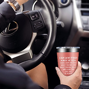 Fufendio Best Friend Birthday Gifts for Women - Friendship Gifts - Vacuum Insulated Tumbler Cup