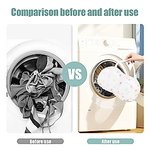 Ksheria Large Bra Washing Bags for Laundry,4pcs Bra Laundry Bags for Washing Machine,Lingerie Bags for Washing Delicates,Underwear Washing Bag with Zipper for Women Laundry Storage-Cute Pattern