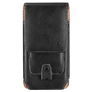 Smartphone Belt Holster Bag for iPhone 16 Pro, 16 Plus, 15 Plus, 16, 15 Pro Max, 15, 14 Pro, 14 Plus, 14 Pro Max, 13 Pro Max