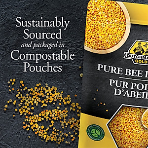 Dutchman's Gold Bee Pollen Granules (500g) - Pure Dried Pollen - Natural Superfood with Vitamins, Minerals, Proteins - Raw and Unprocessed Alternative to Nutritional Supplements