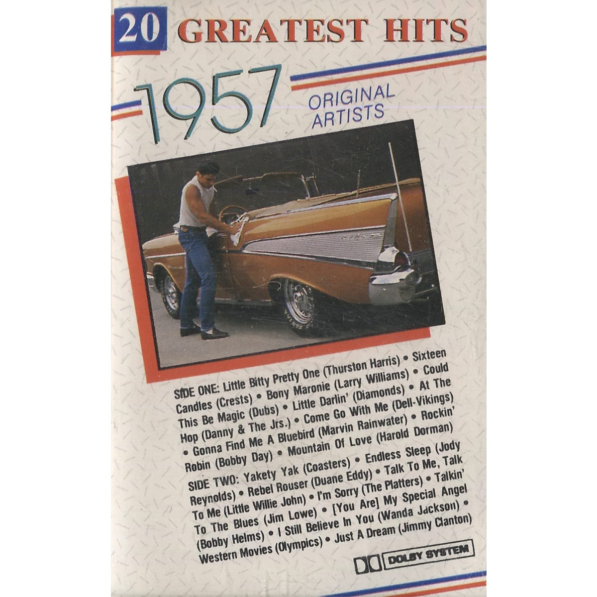Various Artists: 20 Greatest Hits 1957 - Vintage Audio Cassette Tape
