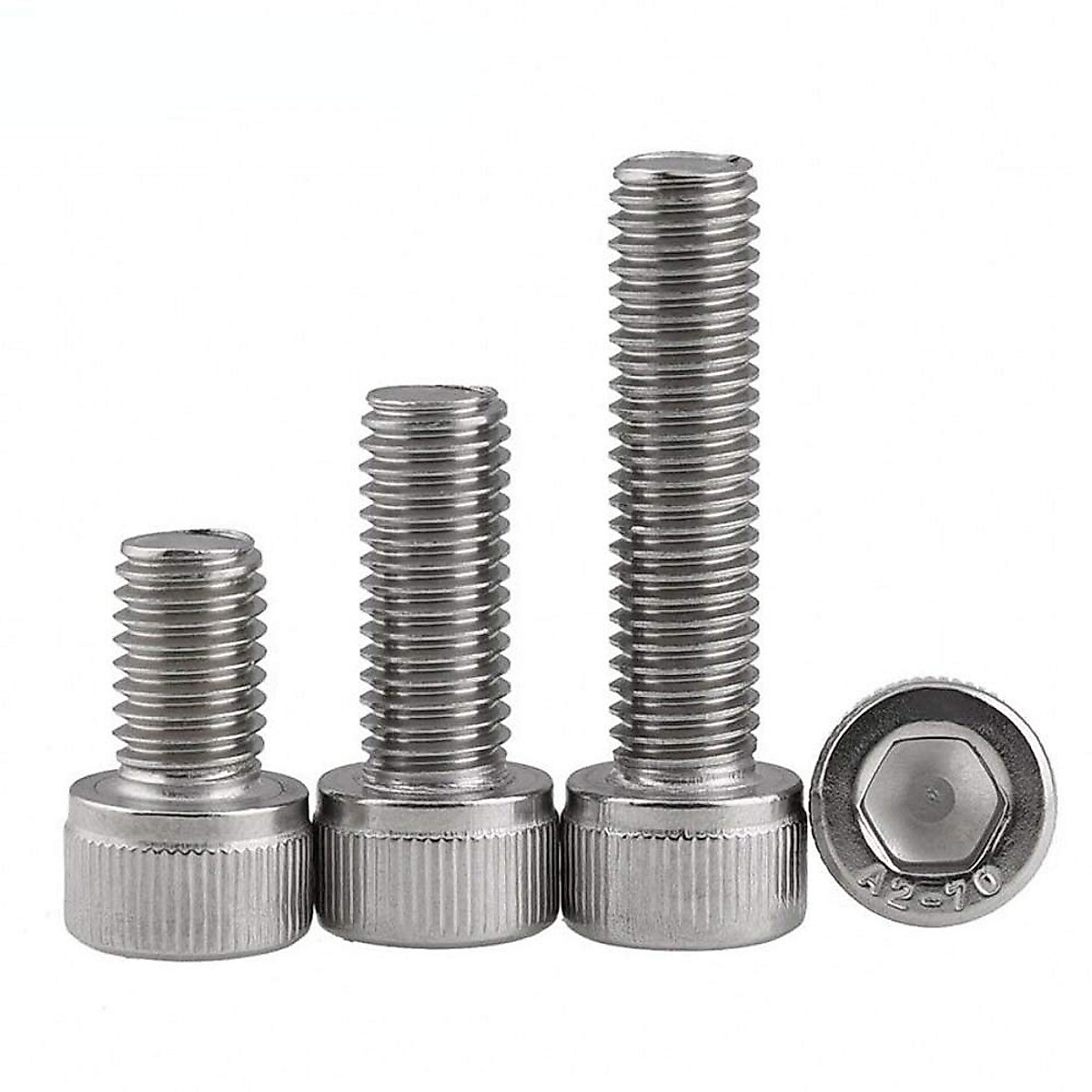 10Pcs M1.6x10mm Socket Cap Screws Allen Bolts 304 A2 Stainless Steel (M1.6x10mm)