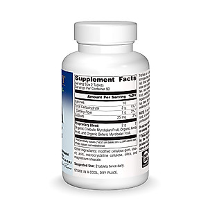 Planetary Herbals Triphala Internal Cleanser 1000mg for GI Tract Wellness - 180 Tablets