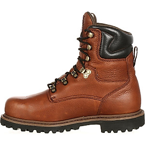 Georgia Unisex-Adult Hammer 8" Work Boot-M Mns8 Stintmetcc, Briar Brown, 13