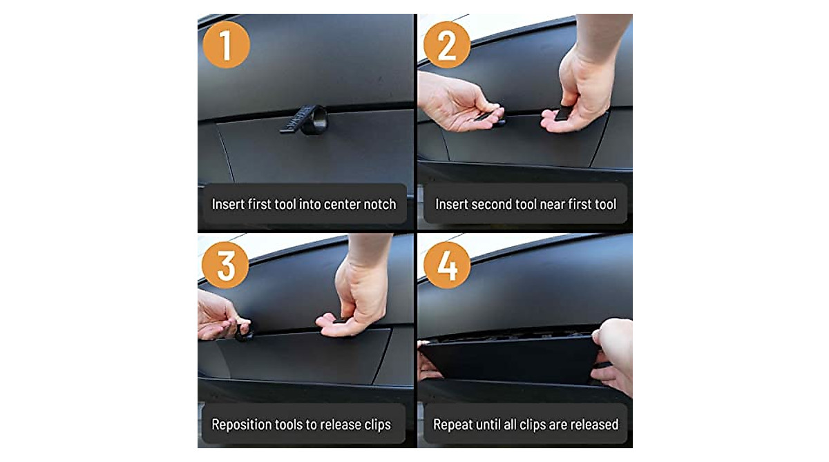 Tesla Model Y Hitch Cover Removal Tools - Made in USA