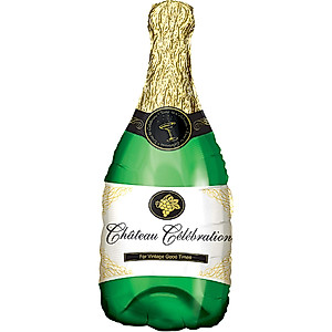 Anagram Champagne Bottle Balloon