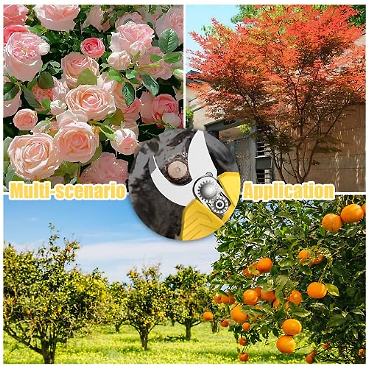 Electric Pruning Shears for Dewalt 20V Battery - PEDONY 1.2 Inch (30mm) Cutting Diameter Cordless Electric Pruners for Tree Branch, Replacement Blade Set (Tool Only)