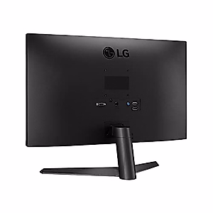 LG 24MP60G-B 24" Full HD (1920 x 1080) IPS Monitor with AMD FreeSync and 1ms MBR Response Time, and 3-Side Virtually Borderless Design - Black