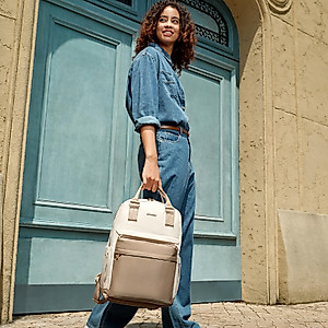 LOVEVOOK Laptop Backpack for Women 15.6 Inch Laptop Bag with USB Port, Fashion Waterproof Backpacks Teacher Nurse Stylish Travel Bags Vintage Daypacks Bookbag for College School Work