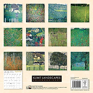 Klimt Landscapes Wall Calendar 2021 (Art Calendar)