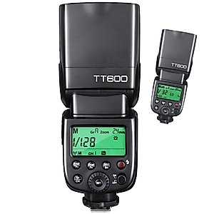 Godox 2X TT600 HSS 2.4G Wireless Master/Slaver Flash Speedlite & Receiver Godox X2T-N Remote Trigger Transmitter Kit Built-in Godox X System Compatible for Nikon Cameras